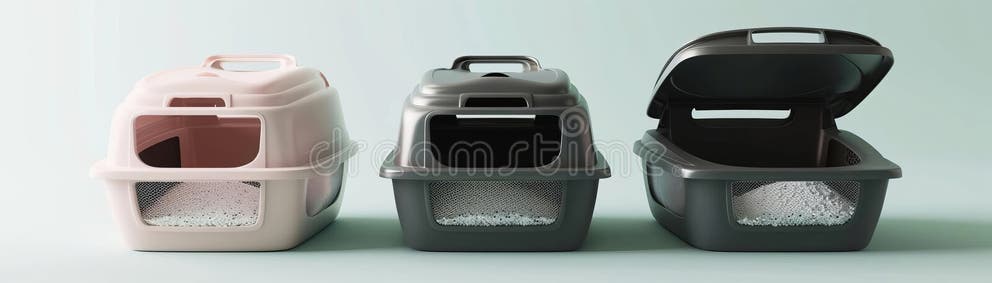 3D Model of Disposable Cat Litter Boxes with Easy Cleanup and ...