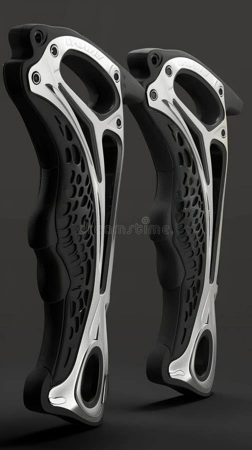 3D Model of Ergonomic Rubberized Grips for Leverage and Slip Resistance ...