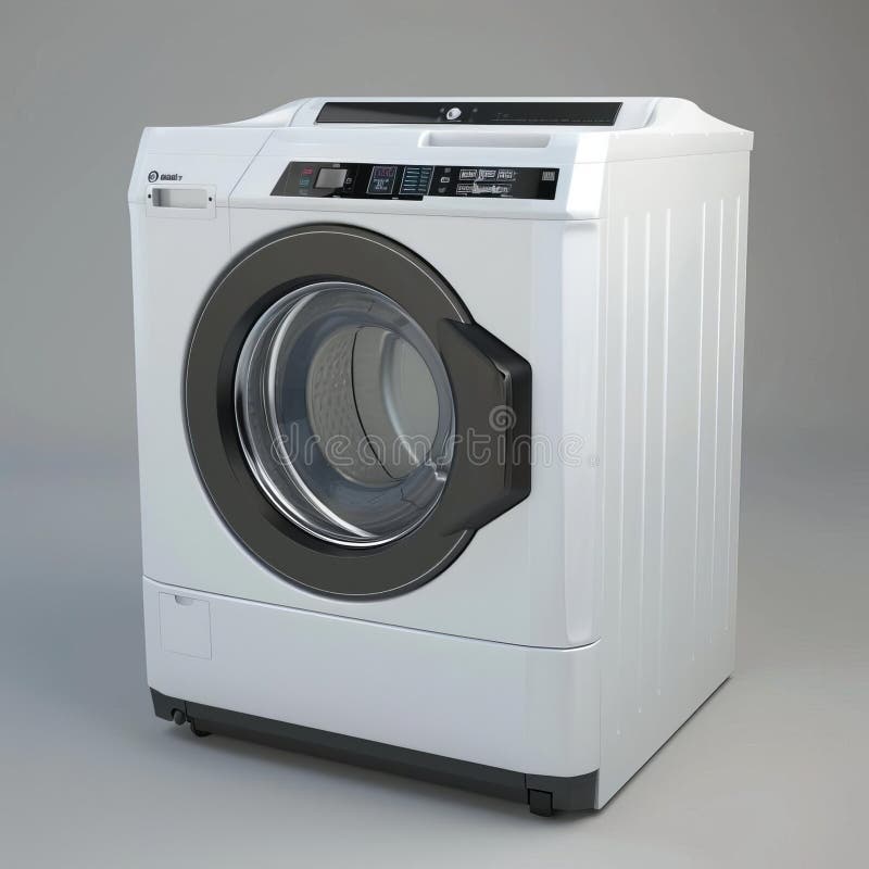 3D Model of Highcapacity Industrial Washing Machines for Heavy Loads ...