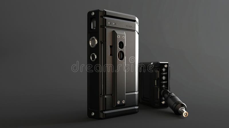 3D Model of Highwattage Vape Mod with Temperature Control and Bypass ...