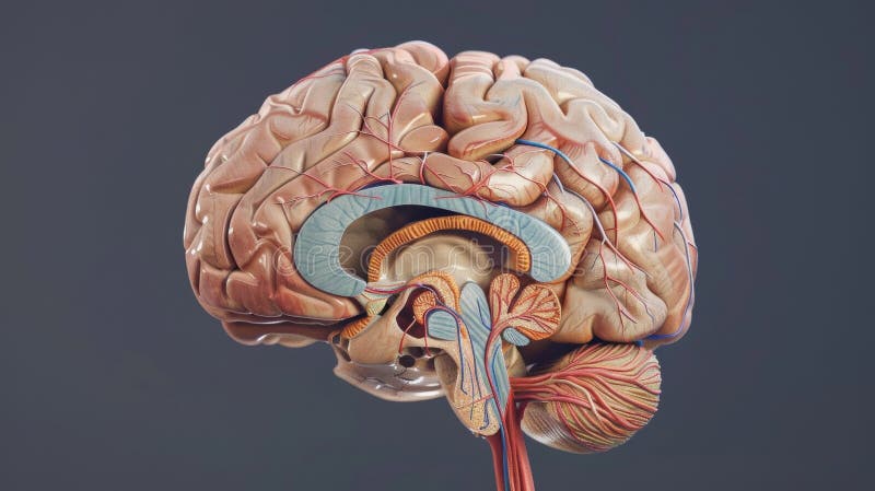 Brain Model Labeled Stock Photos - Free & Royalty-Free Stock Photos ...