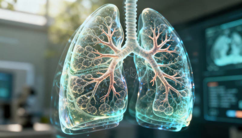 Model Showcasing Respiratory System Stock Illustrations – 300 Model ...