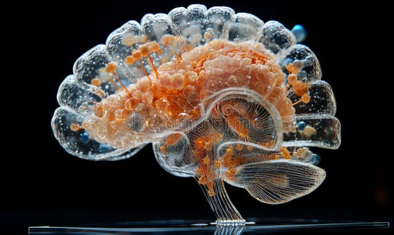 3D Model of the Hypothalamus in the Brain, Showing Its Connection To ...