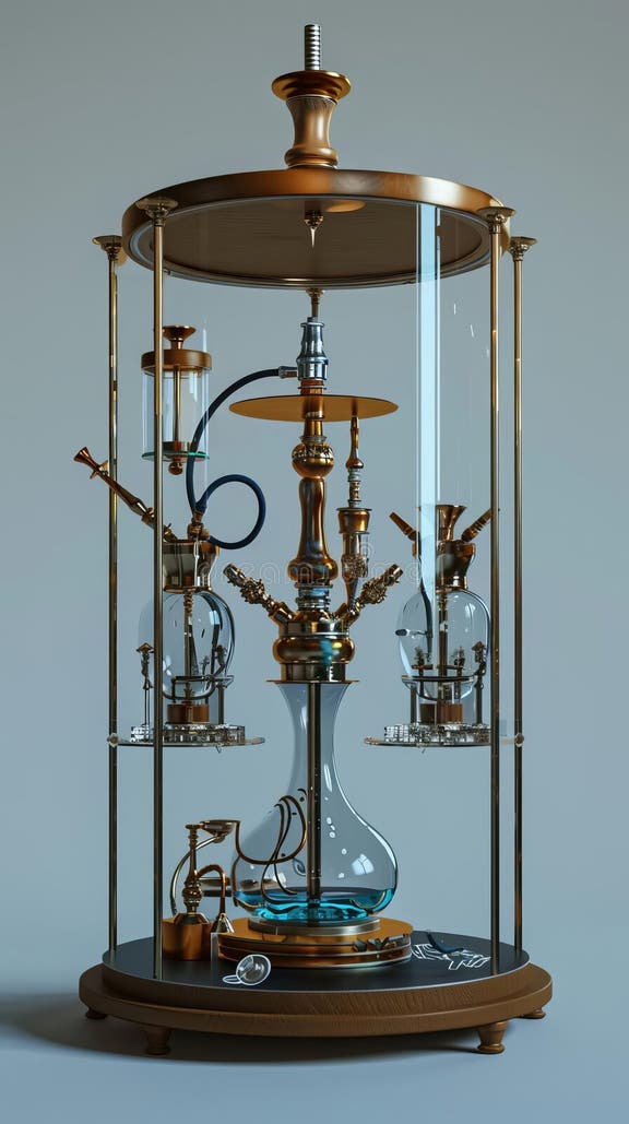 3D Model of Interactive Hookah Display with AR for Visual Customization ...