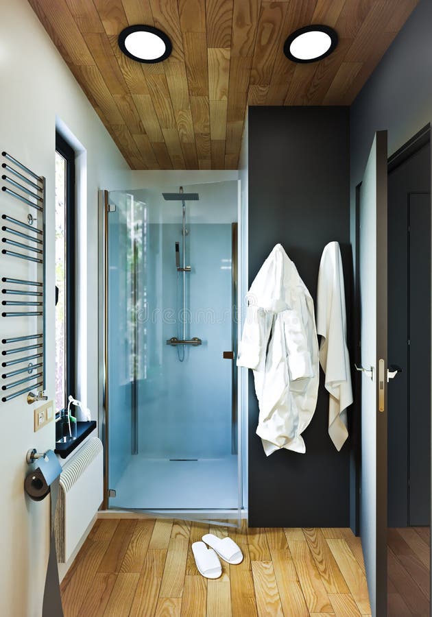 3 D Model of the Interior Living Room-studio Stock Illustration ...