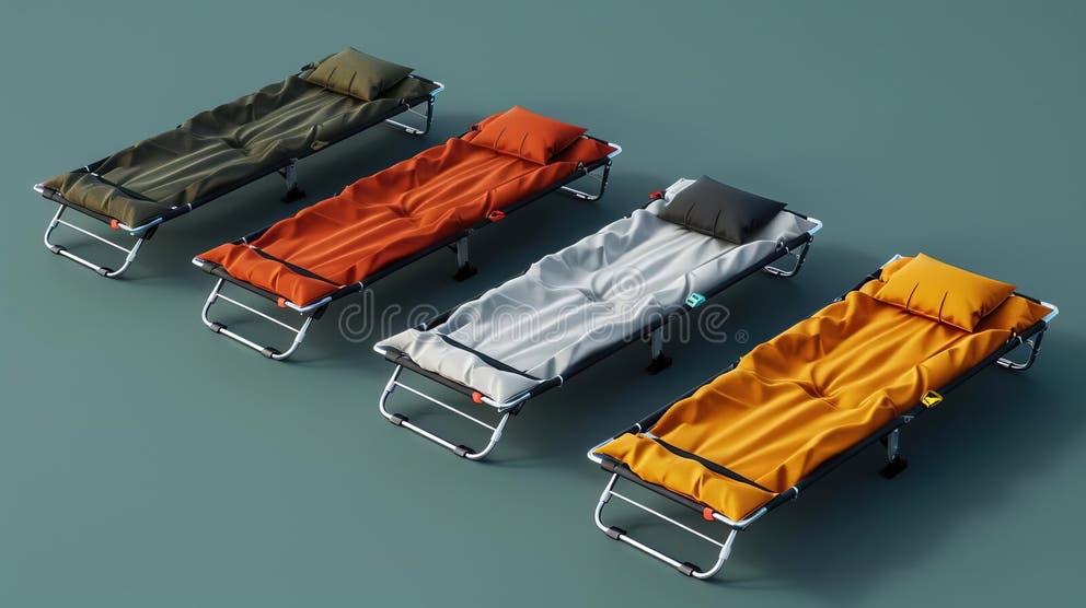 3D Model of Lightweight Litters for Easy Carrying and Transport Stock ...