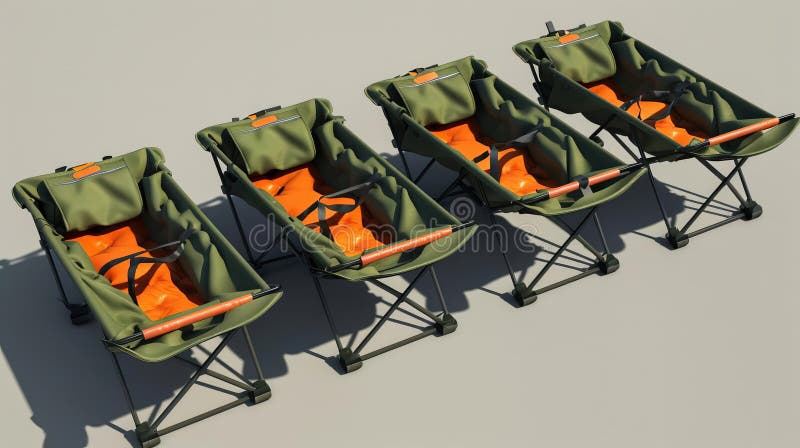 3D Model of Lightweight Litters for Easy Carrying and Transport Stock ...