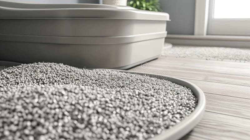 3D Model of Low Dust and Hypoallergenic Cat Litter for Sensitive ...