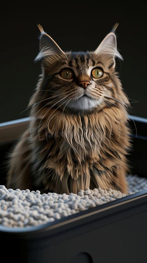 3D Model of Pheromoneinfused Litters for Calming and Attracting Cats ...