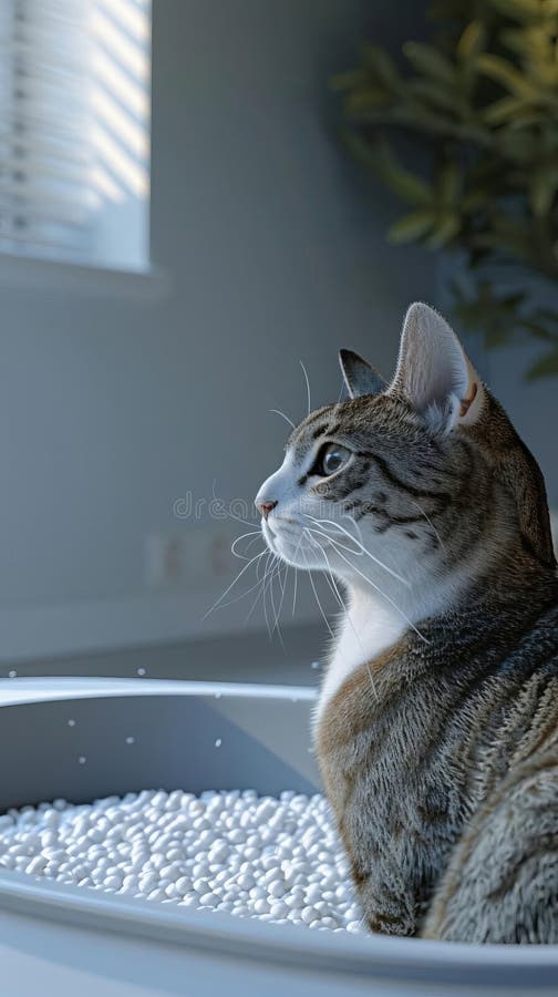 3D Model of Pheromoneinfused Litters for Calming and Attracting Cats ...