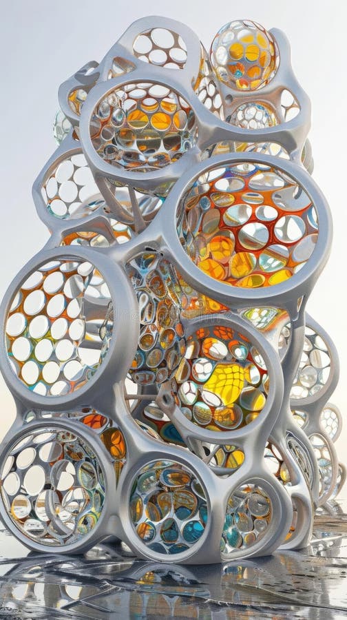 3D Model of Recycled and Sustainable Material Construction Hubblebubble ...
