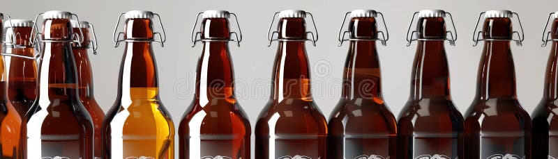3D Model of Resealable and Growlerstyle Beer Bottles for Freshness ...
