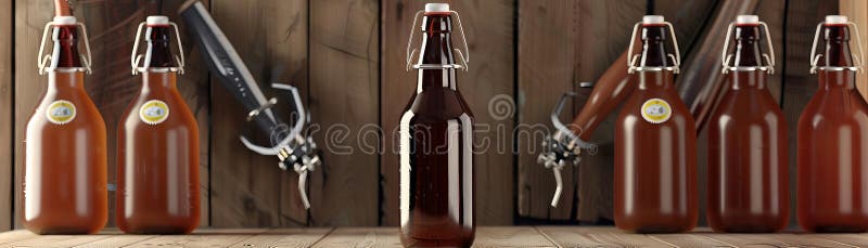 3D Model of Resealable and Growlerstyle Beer Bottles for Freshness ...