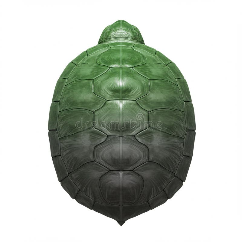 A 3D Model Resembling a Turtle Shell is Depicted. the Shell Features a ...