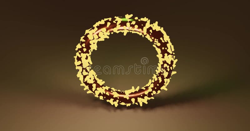 3D Model of Revolving Lights Stock Footage - Video of science ...