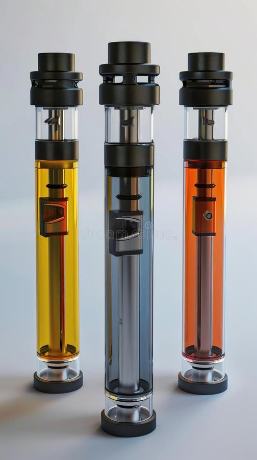 3D Model of Secure Childproof Vape Tanks with Locking Mechanisms Stock ...