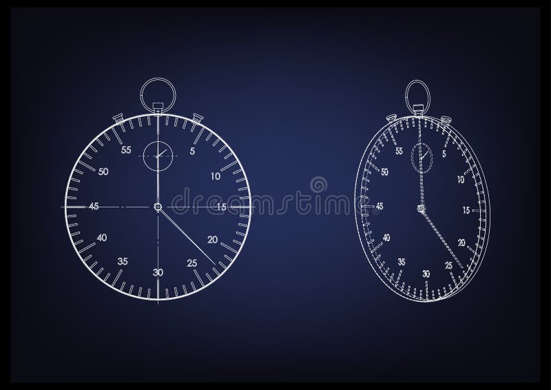 Draw Stopwatch Stock Illustrations – 585 Draw Stopwatch Stock ...
