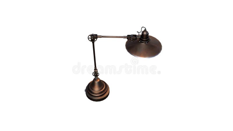 3d Model of a Table Lamp in Different Angles and Poses Rendered for ...