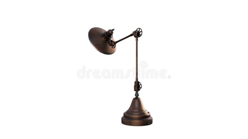 3d Model of a Table Lamp in Different Angles and Poses Rendered for ...