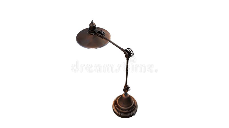 3d Model of a Table Lamp in Different Angles and Poses Rendered for ...
