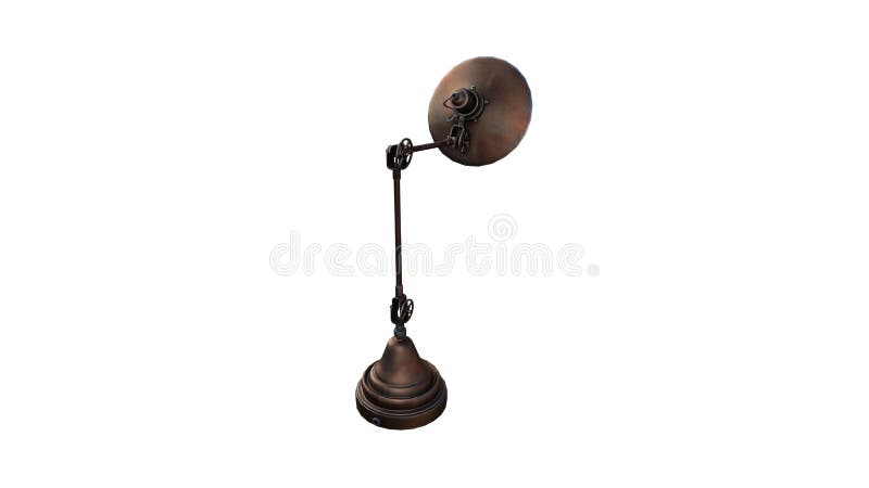 3d Model of a Table Lamp in Different Angles and Poses Rendered for ...