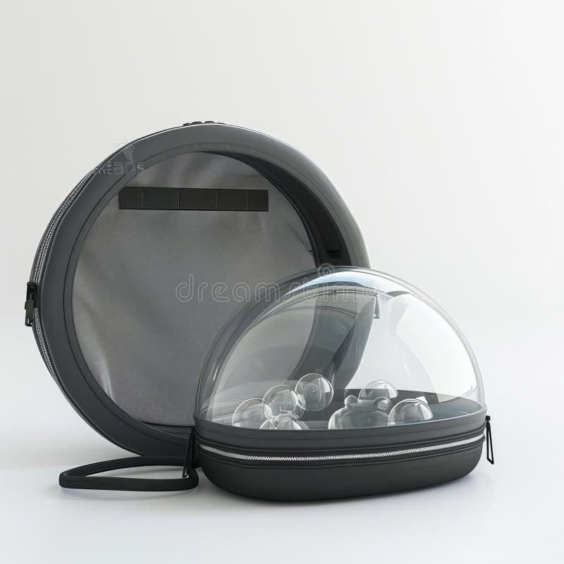 3D Model of Travel Hubblebubble with Compact and Discreet Carrying Case ...