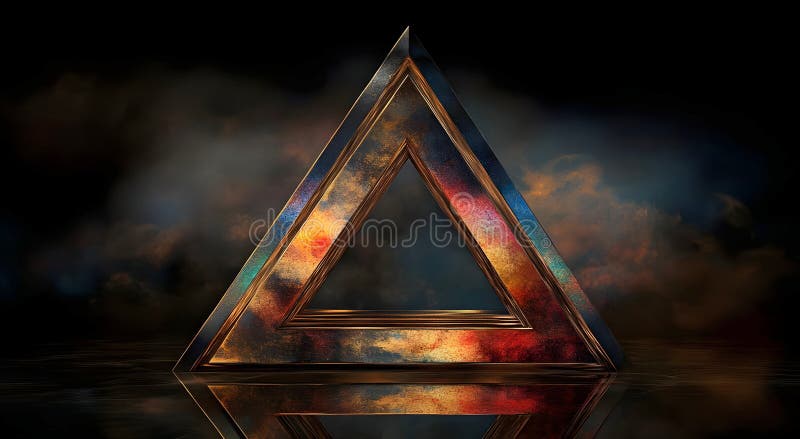 Hollow Triangle Stock Illustrations – 307 Hollow Triangle Stock ...