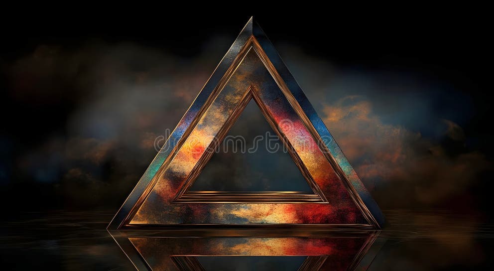 Hollow Triangle Stock Illustrations – 318 Hollow Triangle Stock ...