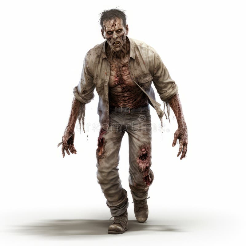 Realistic 3d Zombie Survival Game with Detailed Costumes Stock ...