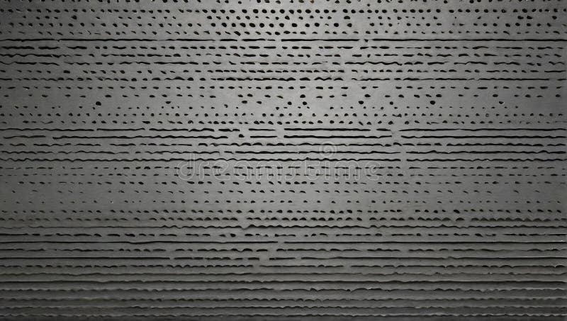 3d Modeling-friendly Perforated Steel. Ai Generated Stock Illustration ...
