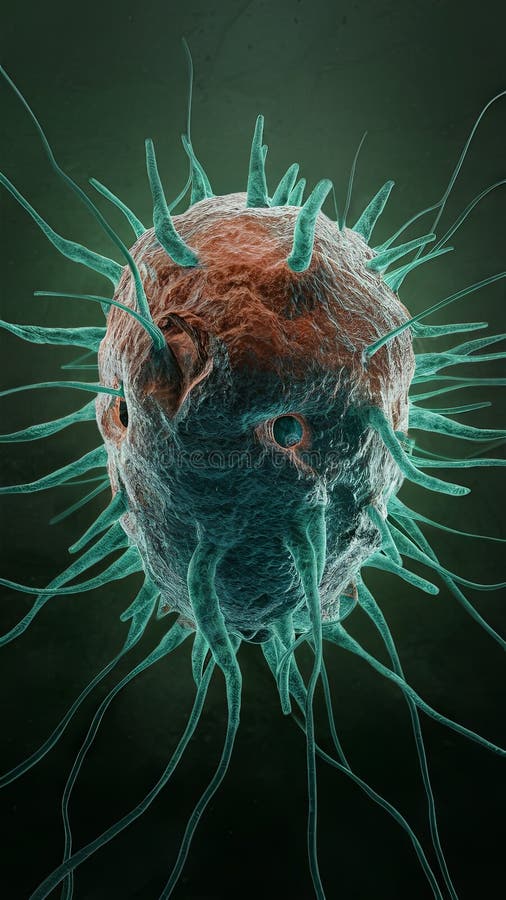 3D Modeling of Germs and Bacteria in the Environment, Simulation from ...