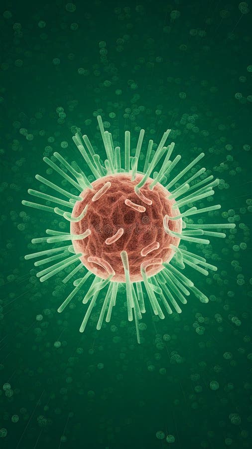 3D Modeling of Germs and Bacteria in the Environment, Simulation from ...