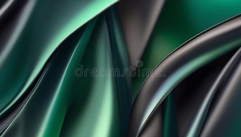 3D Modern Minimal Abstract Wave Background, Color Mix Art Illustration ...