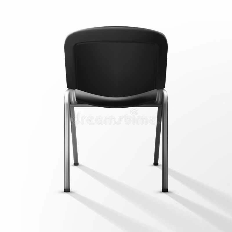 Back View Black Office Chair Stock Illustrations – 306 Back View Black ...