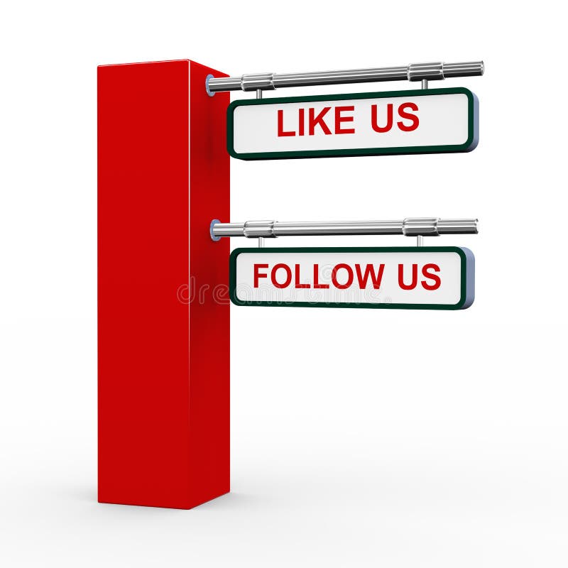 3d Man and Support Signpost Stock Illustration - Illustration of ...