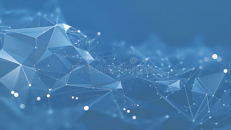 3D Modern Technology Abstract Background Stock Illustration ...