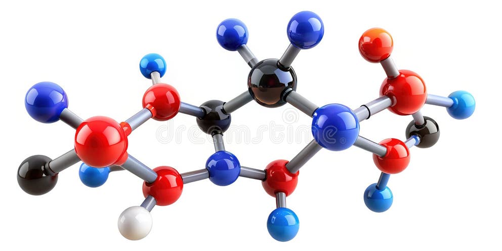 3D Molecular Structure of Creatine Phosphate a Detailed Visualization ...