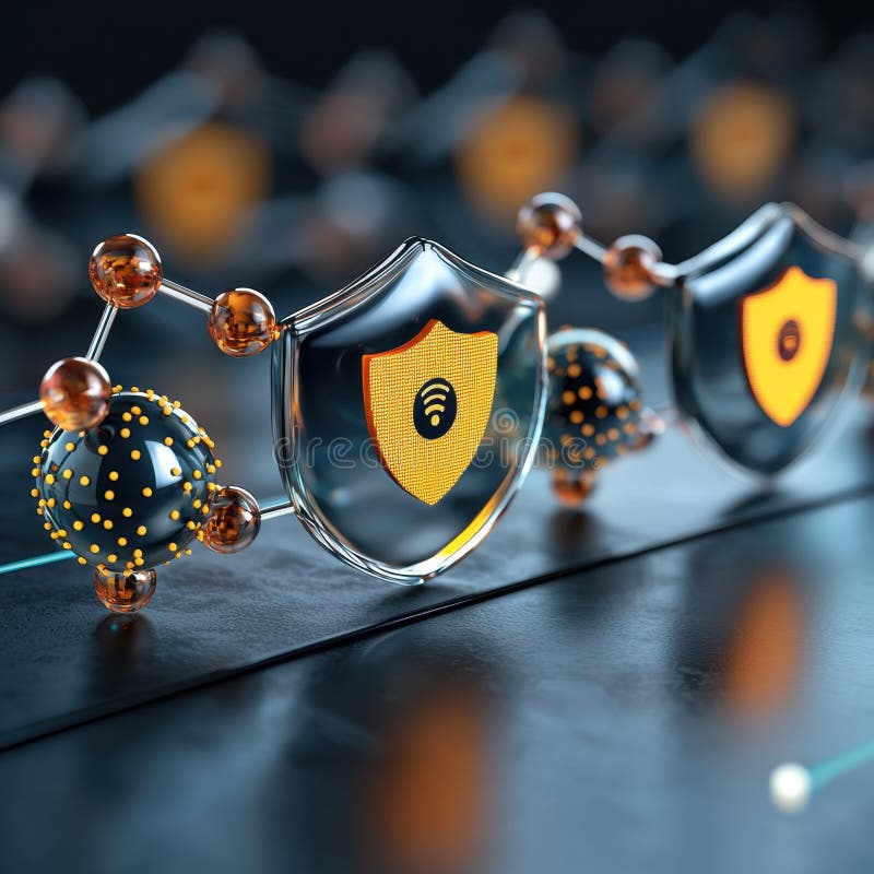 3D Molecular Visualization of Anti Tracking Technology Featuring ...