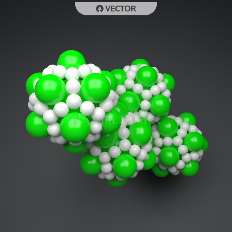 3d Molecule Molecular Structure Abstract 3d Connection Structure