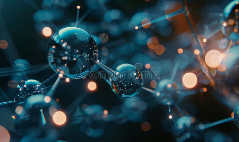 3d Molecules Structure, Biotech or Medical, Pharmaceutical Concept ...