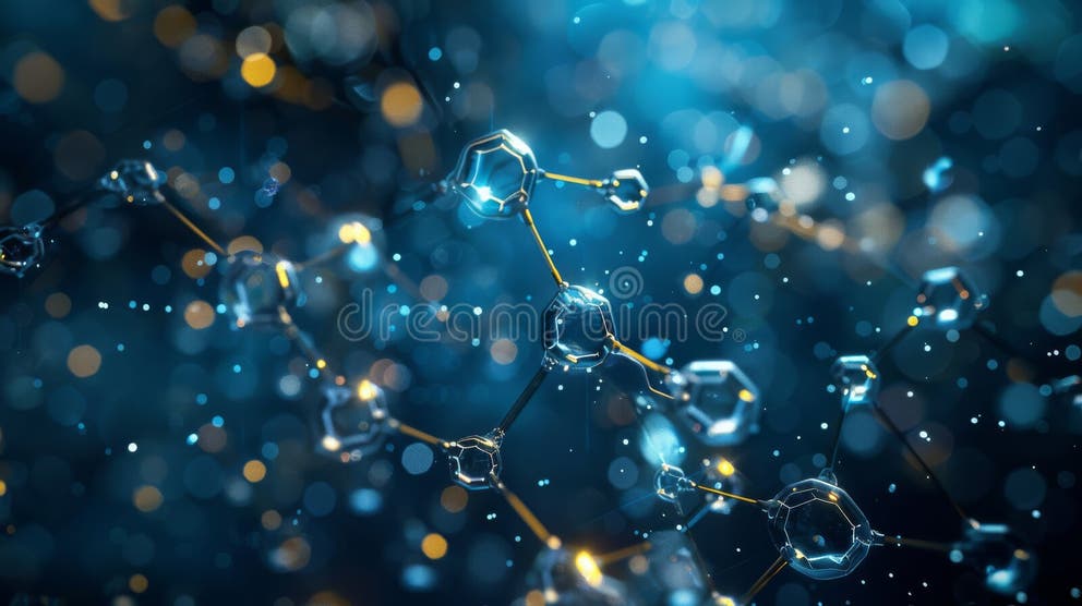 3d Molecules Structure, Biotech or Medical, Pharmaceutical Concept ...