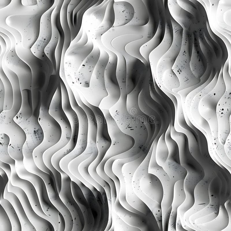 3D Monochromatic Printed Background Texture, Repeating Pattern Stock ...