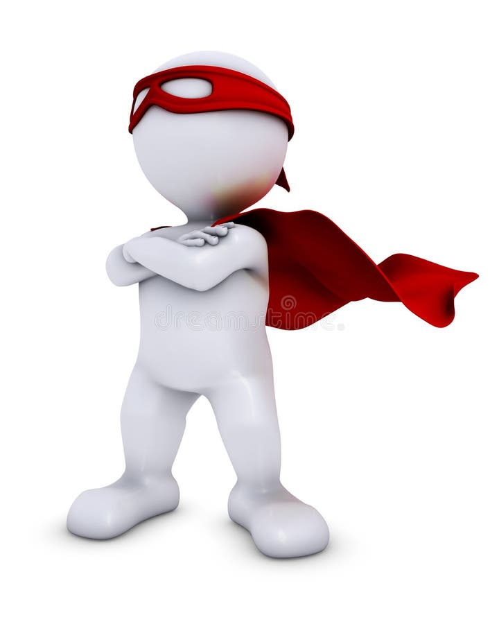 3D Morph Man super hero stock illustration. Illustration of hero - 46529885