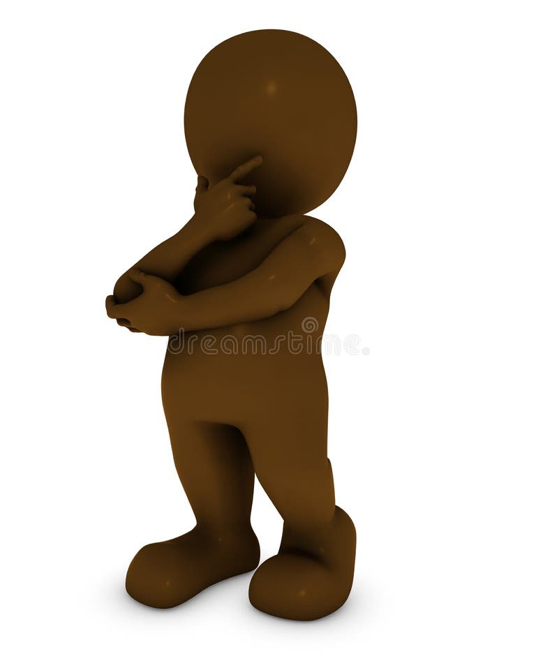 Morph Man Thinking Stock Illustrations – 3 Morph Man Thinking Stock ...