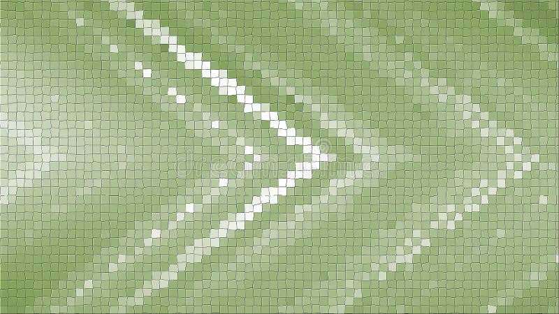 3d Mosaic Rendering Based On An Abstract Angular Composition Consisting