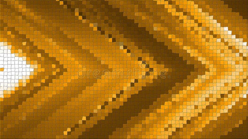 3d Mosaic Rendering Based On An Abstract Angular Composition Consisting Of Panels And Lines