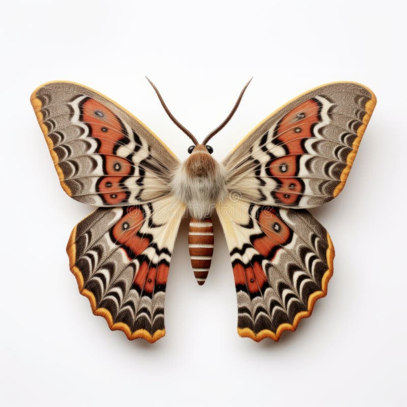 3d Moth on White Background: Nature-inspired Installations and Bold ...