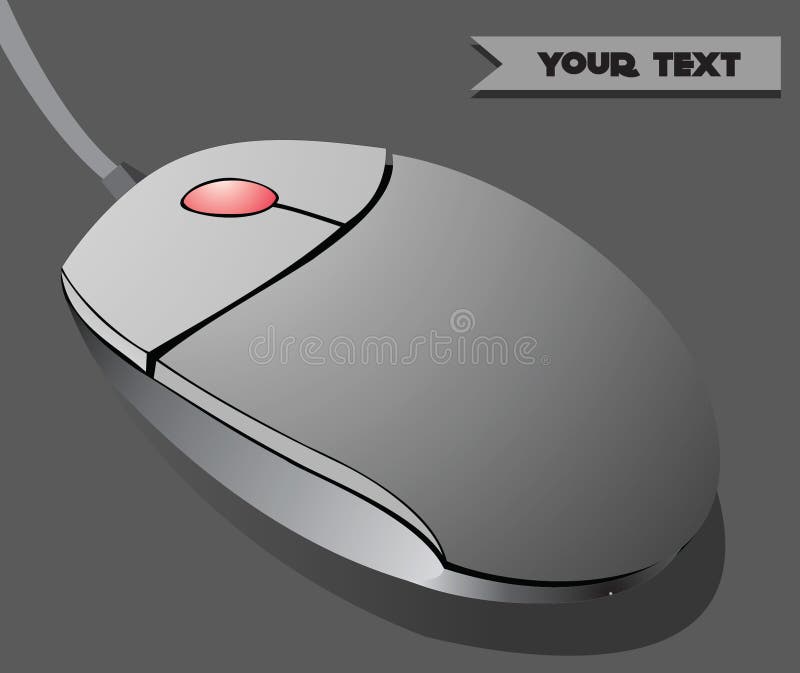 3D mouse computer stock illustration. Illustration of icon - 51819077