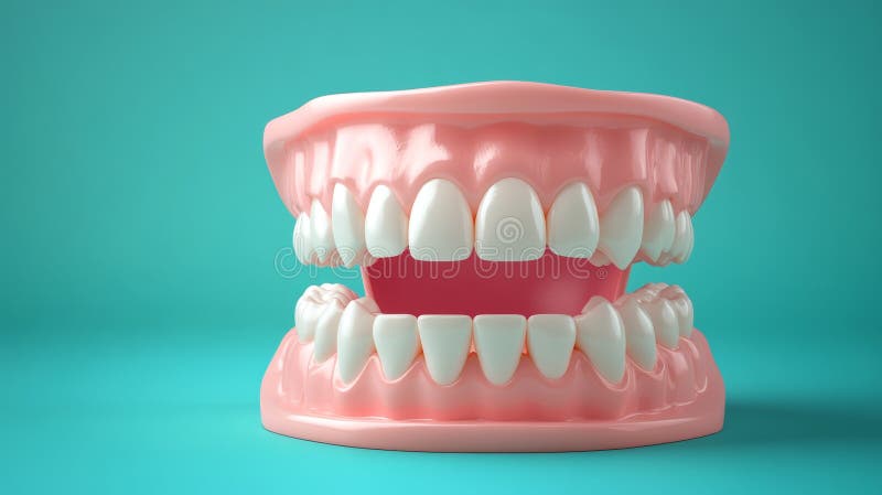 Multiple White Teeth Models Stock Illustrations – 20 Multiple White ...