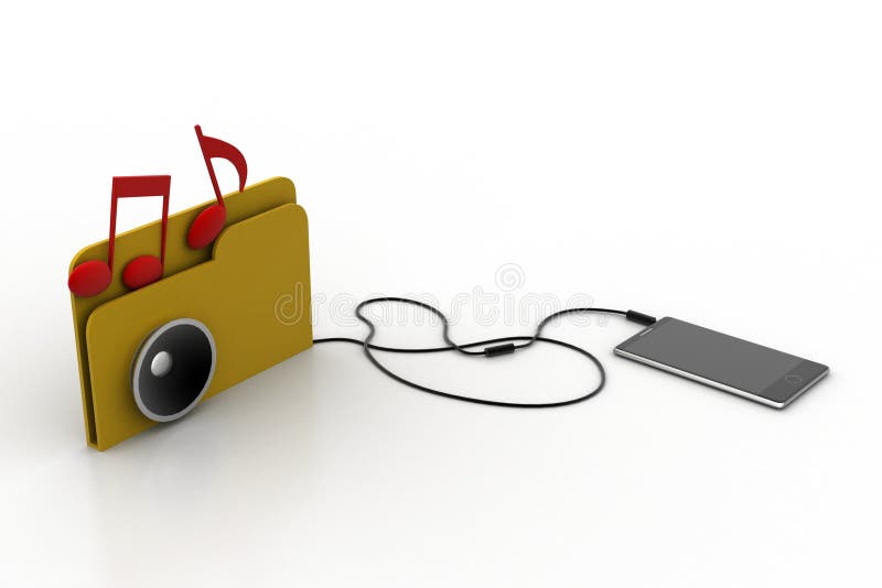 Music file icon stock vector. Illustration of file, symbol - 225349348